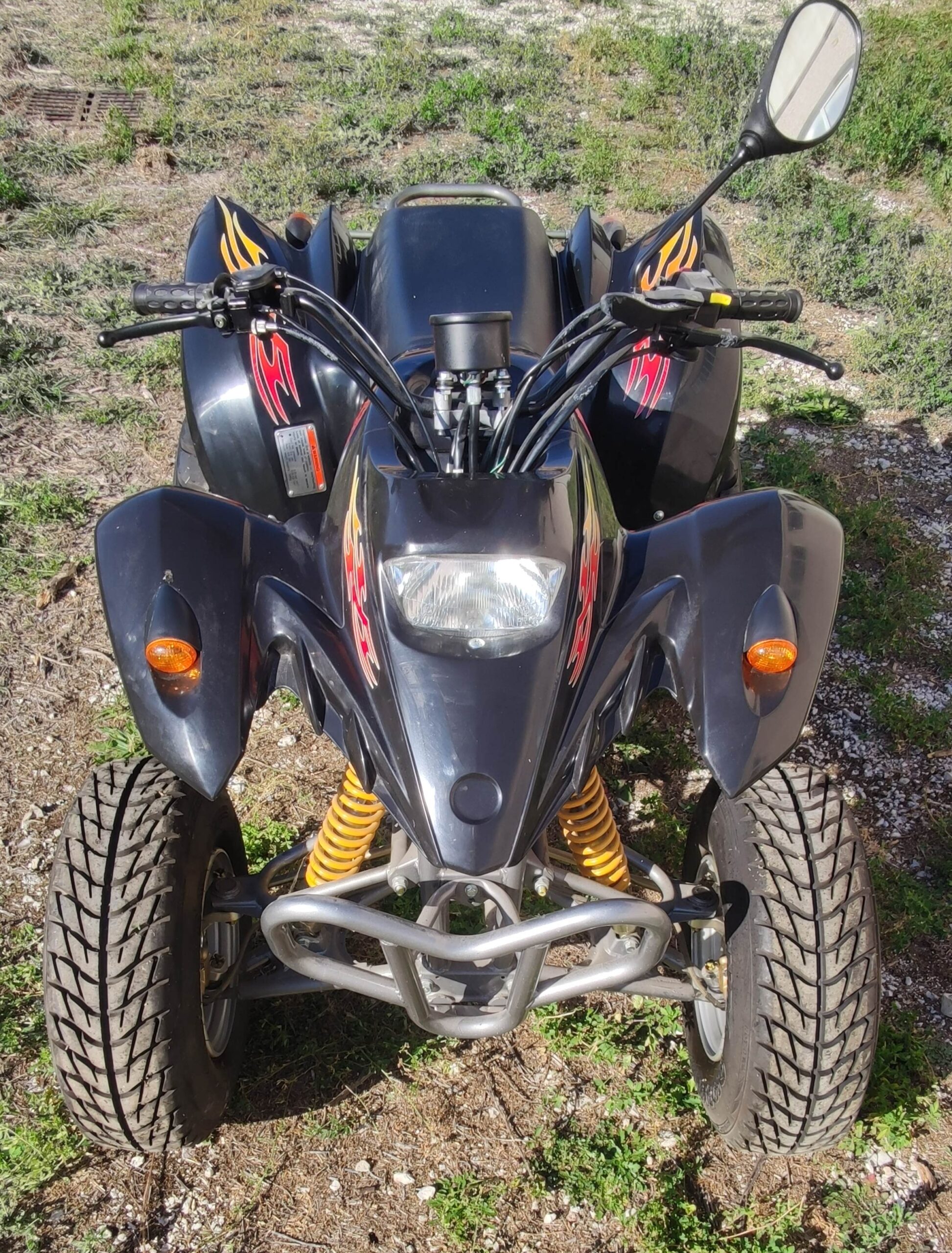ATV 170 Cc - Barossa Quarterback OMOLOGATO colore nero - Faram Rieti ...